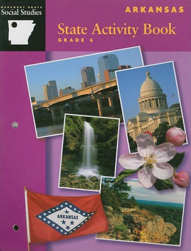 Harcourt Brace Social Studies Arkansas State Activity Book, Grade 6 ...
