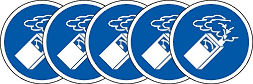 ISO Safety Label Sign - International Use gas detector Symbol - Self ...