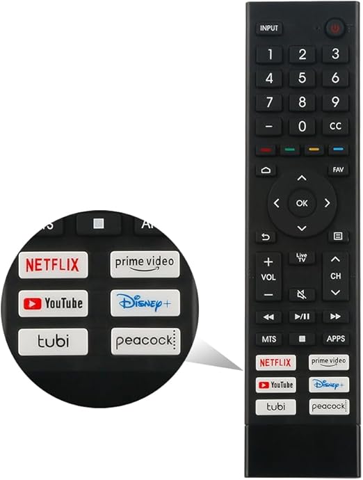 Amazon.com: for Hisense TV Remote Replacement, for Hisense Universal ...