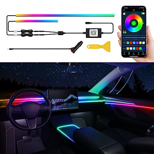 Snapklik.com : Dreamcolor Acrylic Interior Car LED Strip Light