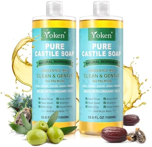 Amazon.com: Organic Liquid Olive Oil Castile Soap Unscented