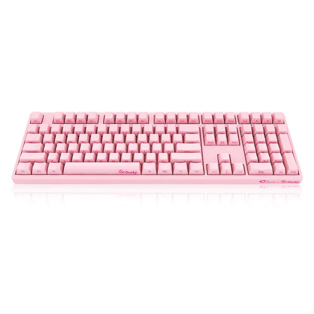 Buy FASBHI Mechanical Keyboard, Cherry Blossom Powder Key Tea Shaft ...