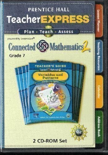 Connected Mathematics 2 - Grade 7 - Prentice Hall Teacher Express CD ...