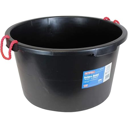 Contico 1120bk-15 Muck Bucket - Black 39 Litre : Amazon.co.uk: DIY & Tools