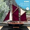 Thorness Brixham Trawler Model Yacht, Detailed Replica of Classic ...