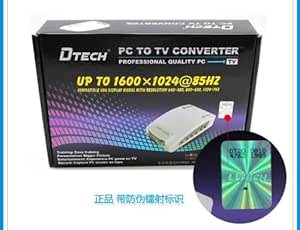 Amazon.com: Dtech DT-7001 computer VGA signal input conversion the TV ...