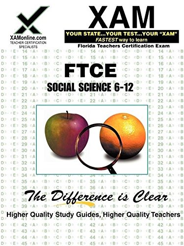 FTCE Social Science 6-12 (XAM FTCE): Wynne, Sharon: 9781581979176 ...