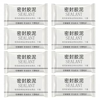 8-Pack Waterproof White Sealing Putty,Sealant Clay,Sealing Mastic ...