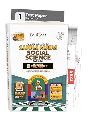 Educart CBSE Sample Paper Class 10 2025-26 Social Science (Introducing ...