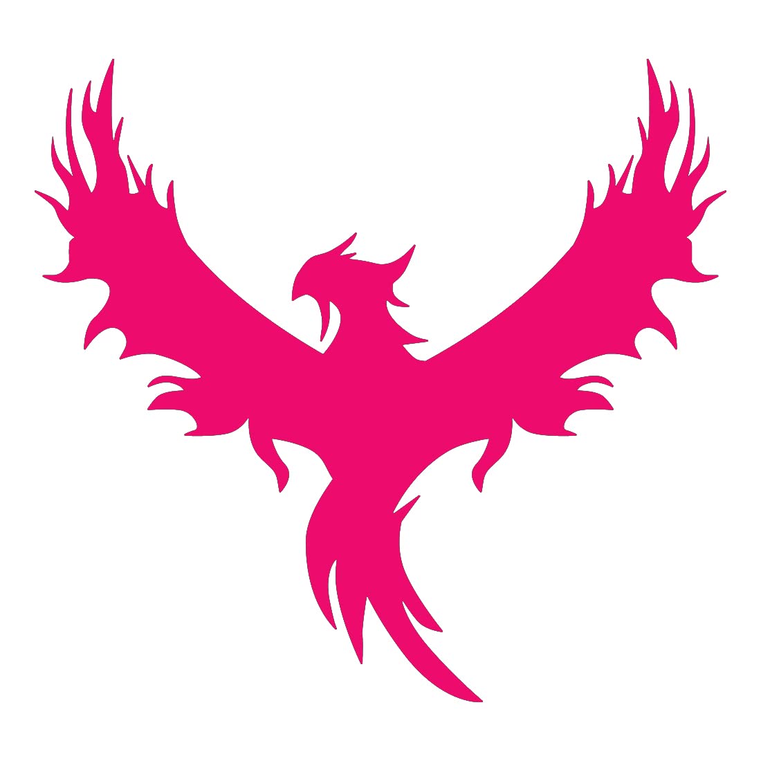 Pink Phoenix Bird
