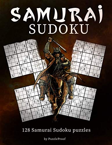 Samurai Sudoku Puzzle Book: 128 Samurai Sudoku puzzles, Two skill ...