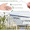 cosoro 50pcs Greenhouse Glass Clips,Polycarbonate Clips for Fitting ...