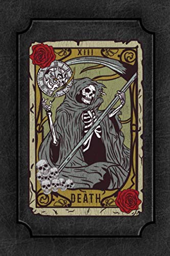 Amazon.com: DEATH TAROT: 6x9 Satanic Notebook, Sketchbook, Sketchpad ...