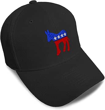 Speedy Pros Baseball Cap Democrat A Embroidery Acrylic Dad Hats for Men ...