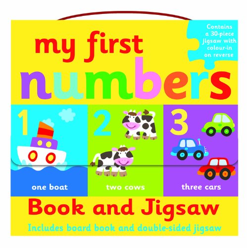 My First Numbers- Book and Jigsaw Puzzle Set: 9781782961093: Books ...