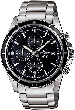 Buy Casio Edifice Analog Black Dial Men EFV-100D-1AVUDF (ED558) at ...