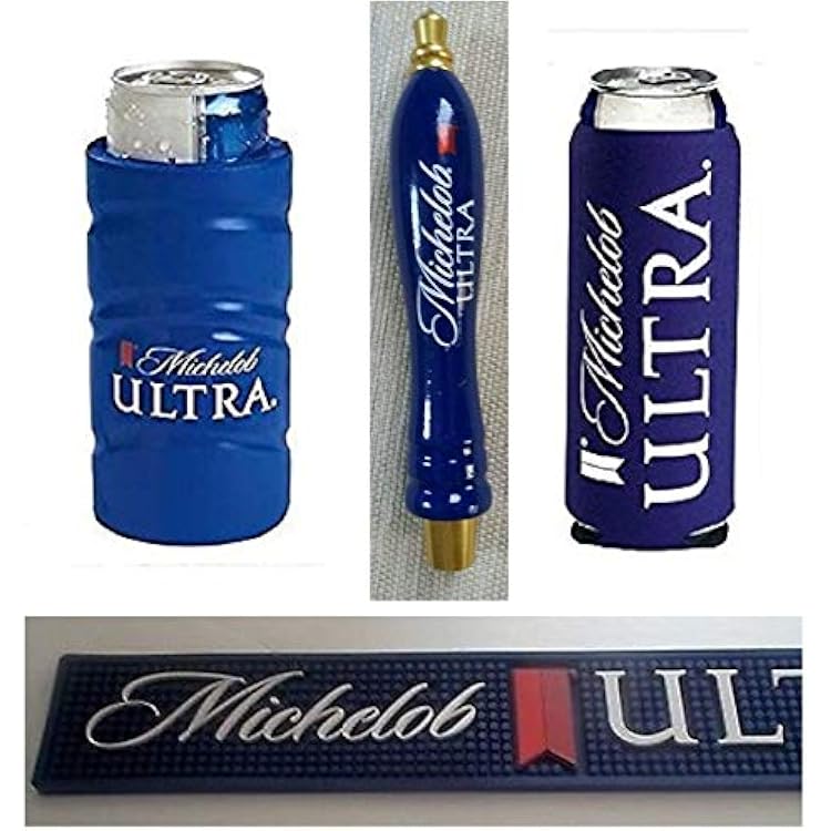 Michelob Ultra Beer Tap Handle, Bar Mat, 2 Slim Can Kosovo | Ubuy