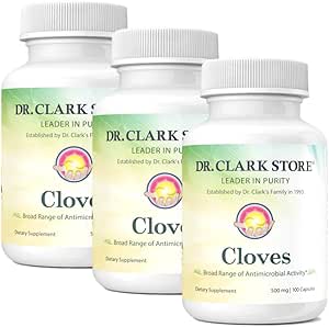 Amazon.com: Dr Clark Cloves Healthcare Supplement - Natural Digestive ...