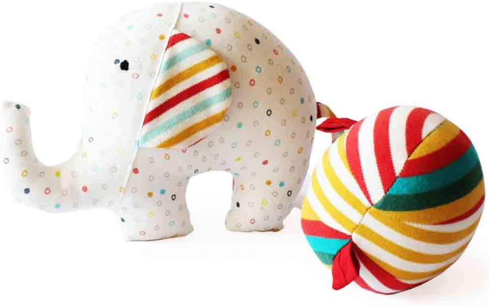 Buy SYCAMORE EAST Baby Rattle for Newborn, Crochet Bunny Rattle Toy ...