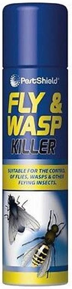 Pestshield Fly & Wasp Killer Aerosol Spray 300ml : Amazon.co.uk: Garden