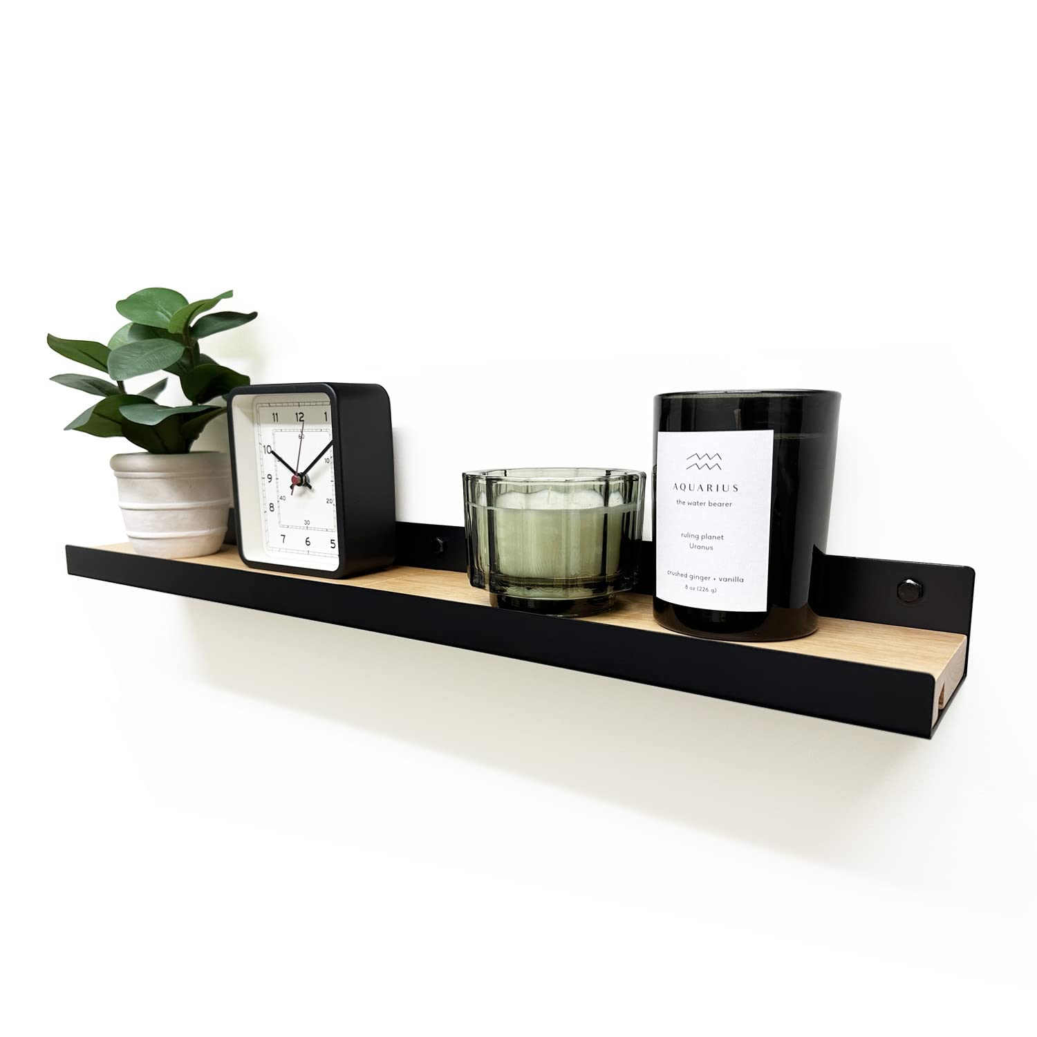 Snapklik.com : Mitus Floating Shelf Wall Mounted - Modern Industrial ...
