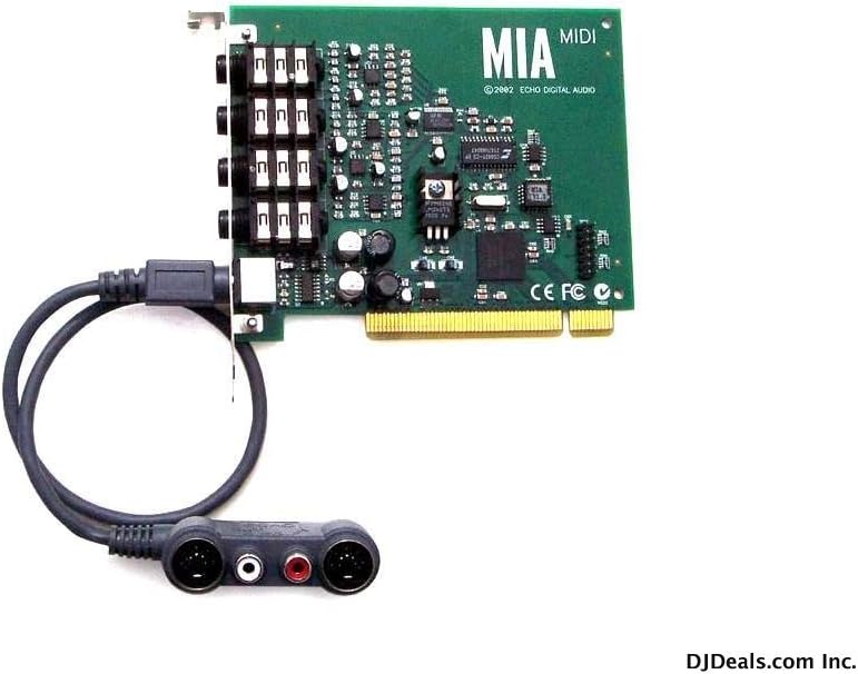 Amazon.com: Echo Mia 24Bit 96K PCI Audio Interface : Musical Instruments