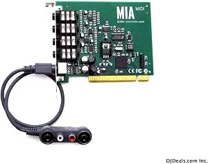 Amazon.com: Echo Mia 24Bit 96K PCI Audio Interface : Musical Instruments