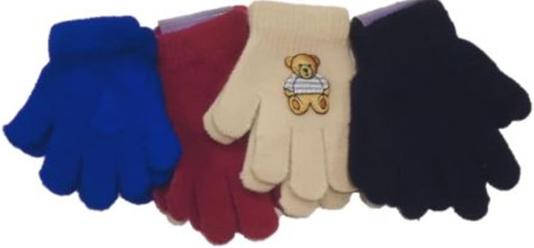 Amazon.com: Set of Four Multicolor Bubu Magic Gloves for Infants and ...