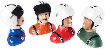 Amazon.co.jp: 1/6 Scale Pilot Figure Statue L64W34H70mm Driver Model ...
