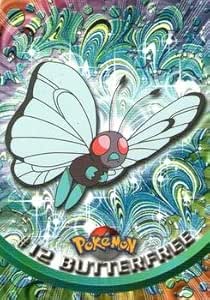 Amazon.com: Tarjeta de Pokemon – butterfree # 12 – Topps : Juguetes y ...