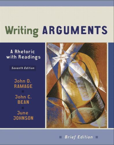 Amazon.com: Writing Arguments: A Rhetoric with Readings, Brief Edition ...