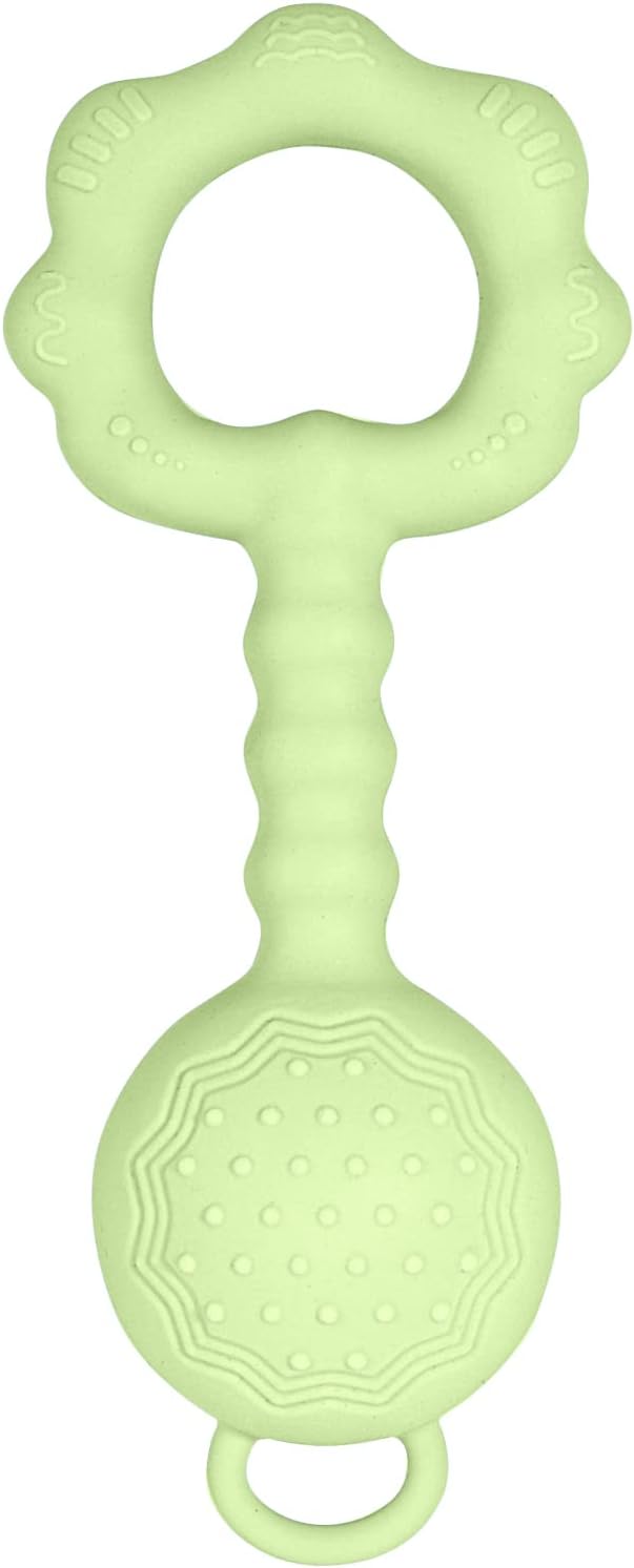 Amazon.com : Baby’s Aid Dolphin Silicone Baby Teether, 8X Pain Relief ...