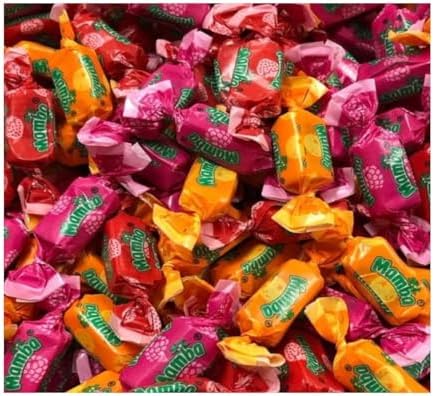 Amazon.com : Mamba Fruit Chews - 1 lb of Candy Individually Wrapped ...