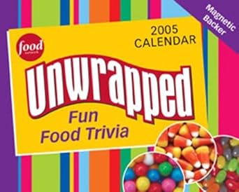 Unwrapped: Fun Food Triva: 2005 Mini DTD Calendar: Food Network ...