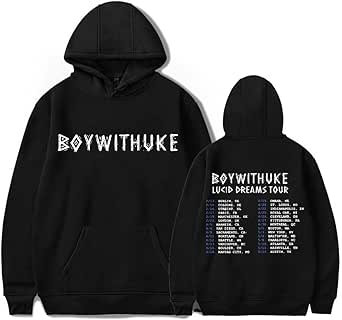 Amazon.com: SszkoiDog Boywithuke Merch 2024 Lucid Dreams Tour Hoodie Unisex Hooded Sweatshirt ...