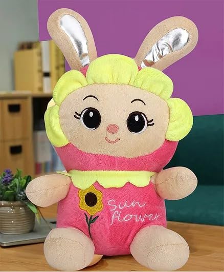 Buy Super Soft and Plsuh Sunflower Face Cute Soft Toy for Kids and ...