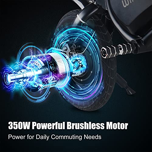 Electric Scooter,Fold Electric Bike, Windgoo Electric Bike 12’’ with ...