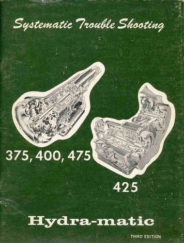 Hydra-matic 375, 400, 475 & 425 Systematic Trouble Shooting: General ...