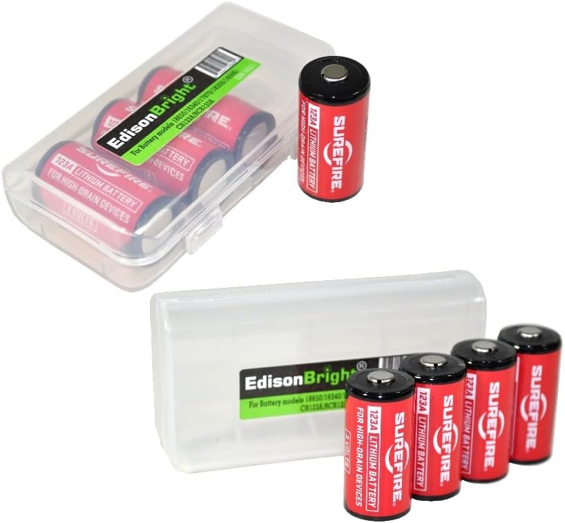 Amazon.com: SureFire SF123A Lithium Batteries, 48-Pack : Health & Household