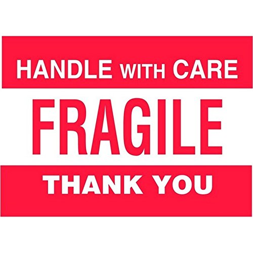 3" x 5" Fragile Labels (500 per Roll) : Amazon.in: Industrial & Scientific