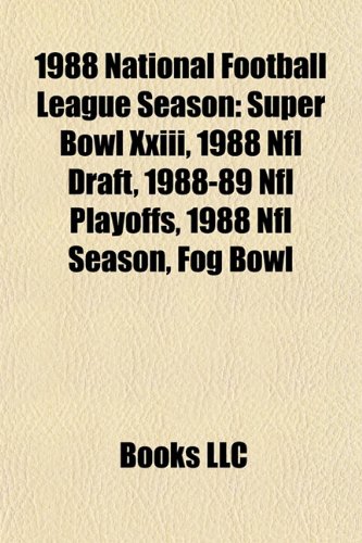 1988 National Football League season: 1988 National Football League ...