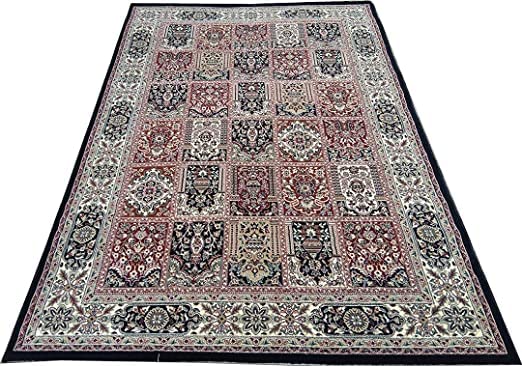 Buy CROWN CARPET Traditional Carpet Floral Collection with High Density ...