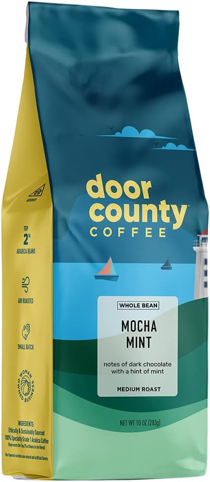 Amazon.com : Door County Coffee German Chocolate Cake Flavored Coffee ...
