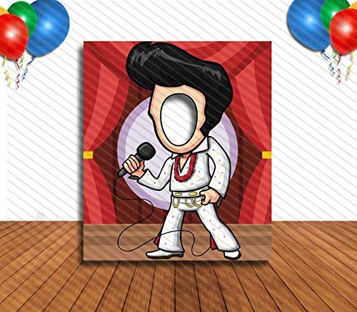 Amazon.com: Singing at the Stage Hole in Face Banner, Face Cutout, 36 x ...