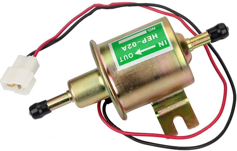 New Universal 12V Electric Fuel Pump Inline Diesel Petrol Low Pressure ...