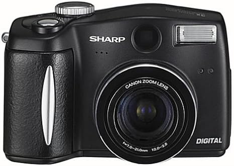 Amazon.com : Sharp VE-CG30U 3.3MP Digital Camera w/ 3x Optical Zoom ...