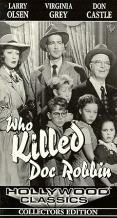Amazon.co.jp: Who Killed Doc Robbin [VHS] : Olsen, Grey, Castle: DVD