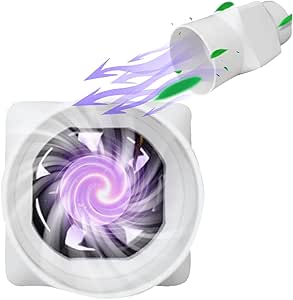 Amazon.com: SZIPJAMP Small Duct Fan 2 Inch Inline Pipe Fan 22CFM Air ...