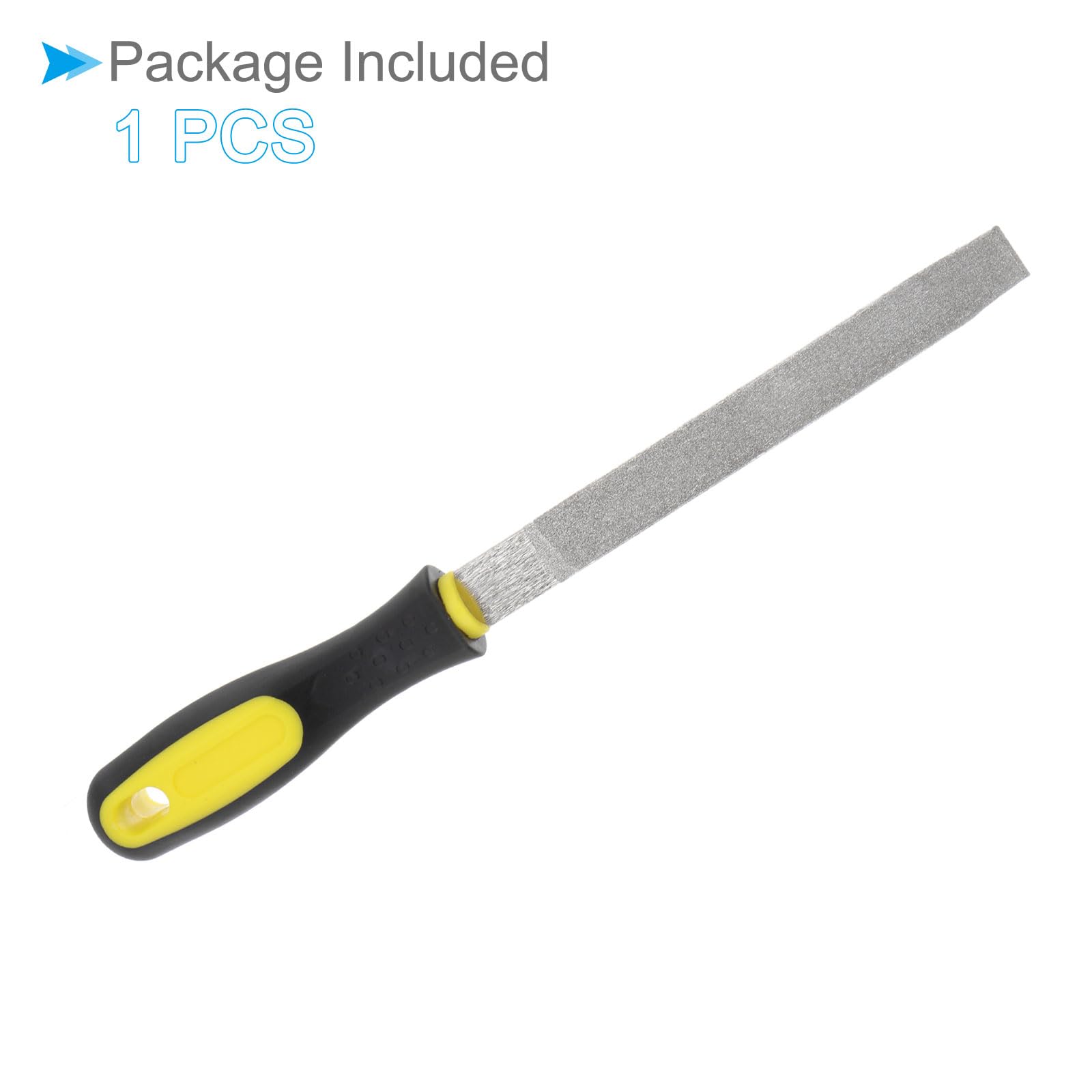 Files 80/80 6-Inch Diamond Coated Flat File, Medium #150 Grit, For ...