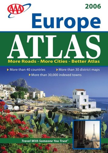 Europe Atlas (AAA Europe Road Atlas): AAA: 9781595081292: Amazon.com: Books